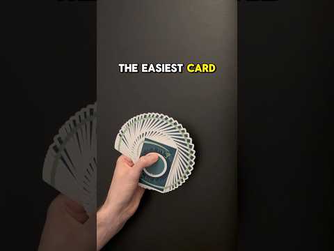 Future Prediction - EASY Card Trick Tutorial #magic #tricks #tutorial