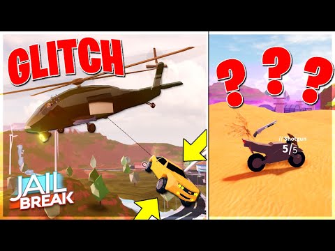 TOP 3 GLITCHES IN JAILBREAK ROBLOX *TOP GLITCH* (ROBLOX)