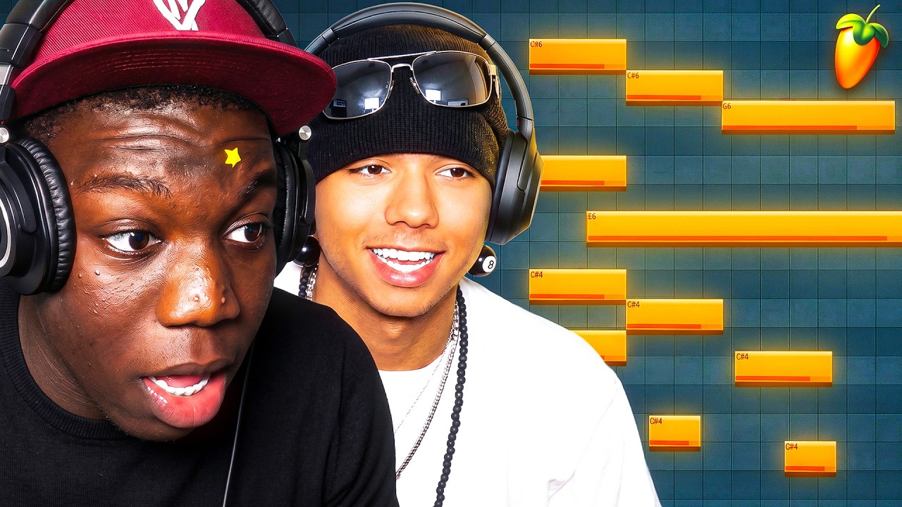 Making A INSANE Beat With A Up Coming Producer! (Egobreak)