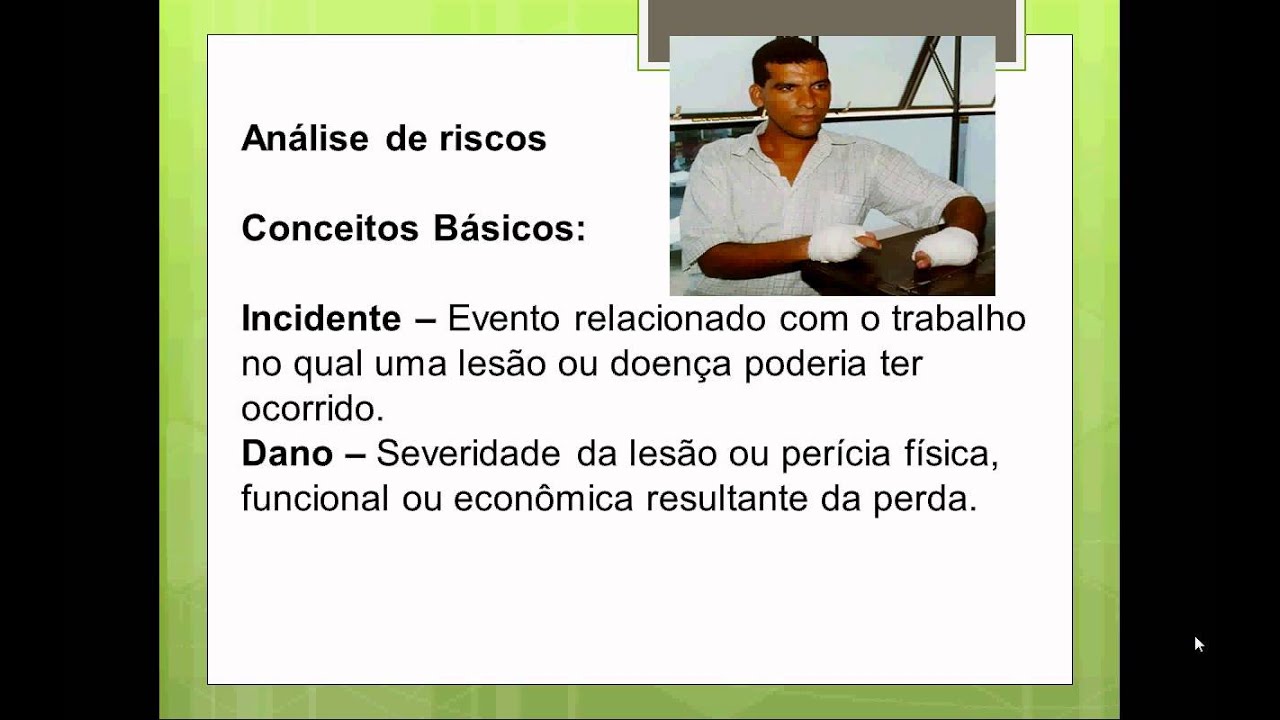Aula 04 - Conceitos básicos de Análise de Risco.