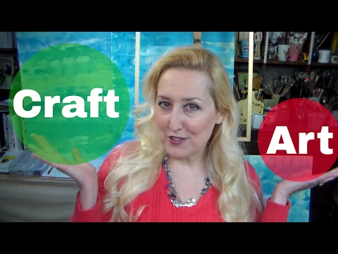 Art VS Craft Supplies, What is the Difference?