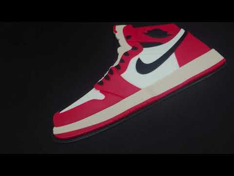 STL file sneaker table - Nike Air Jordan 1 High 👟・3D printer design to ...