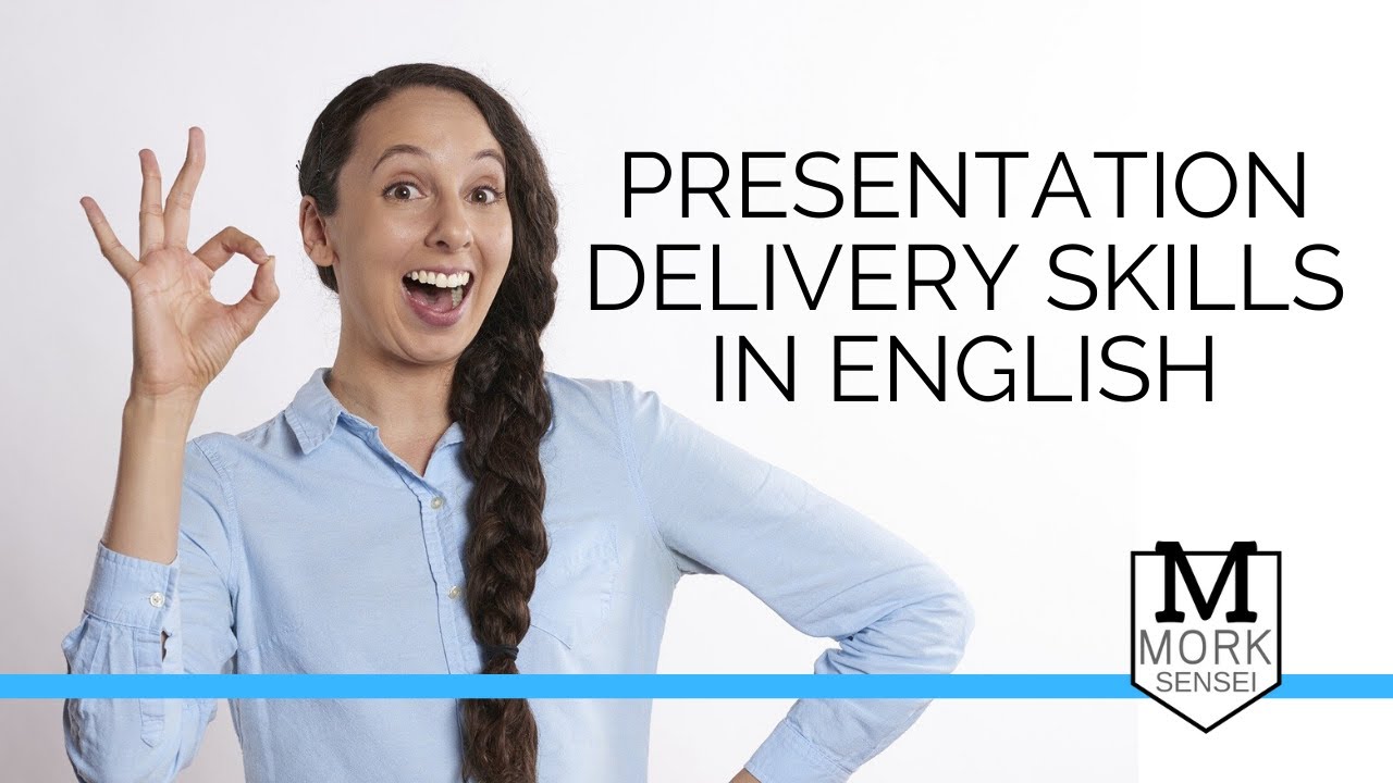 Delivery skills for presentations & speeches in English - what you need to know