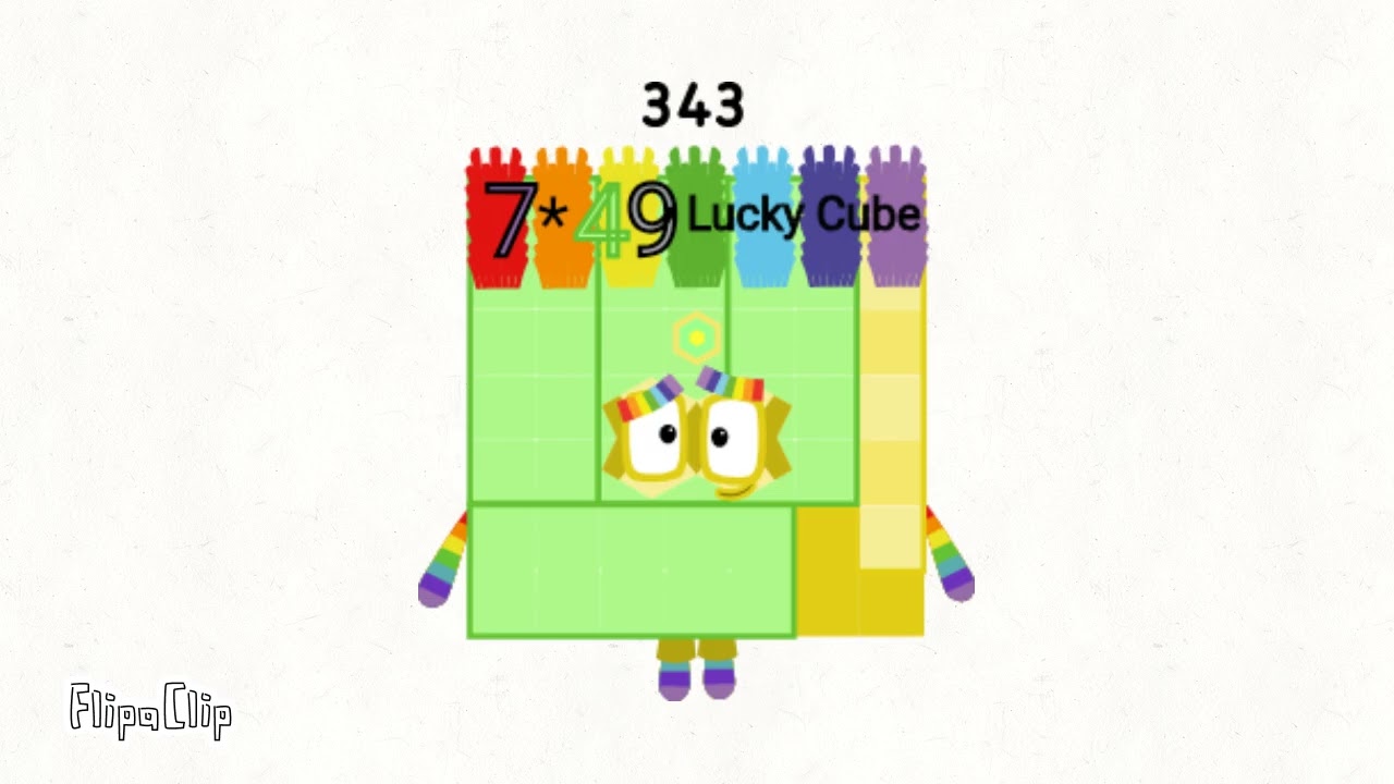 Numberblocks 49 Times Tables