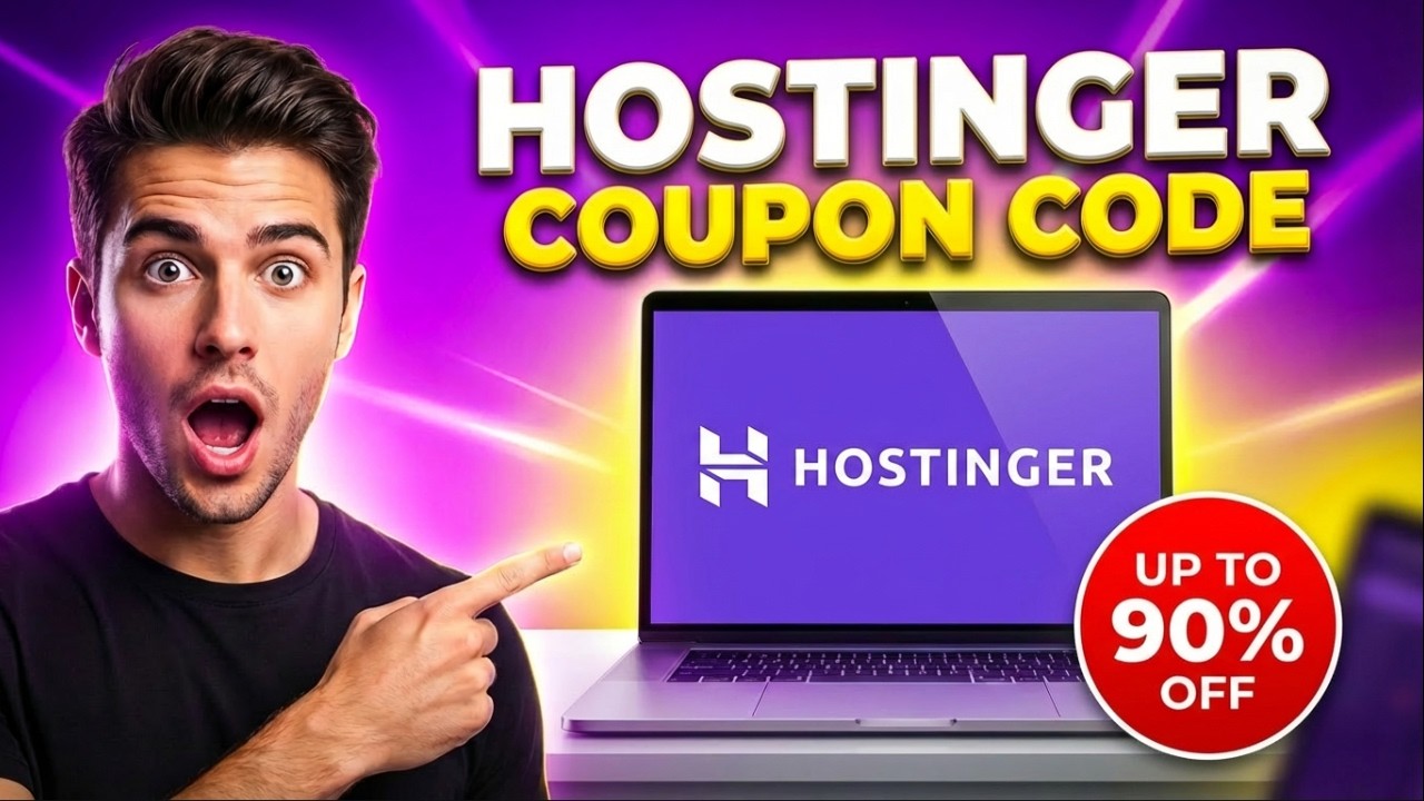🔥 Hostinger Coupon Code 2026 - Get Up to 90% OFF + Free Domain