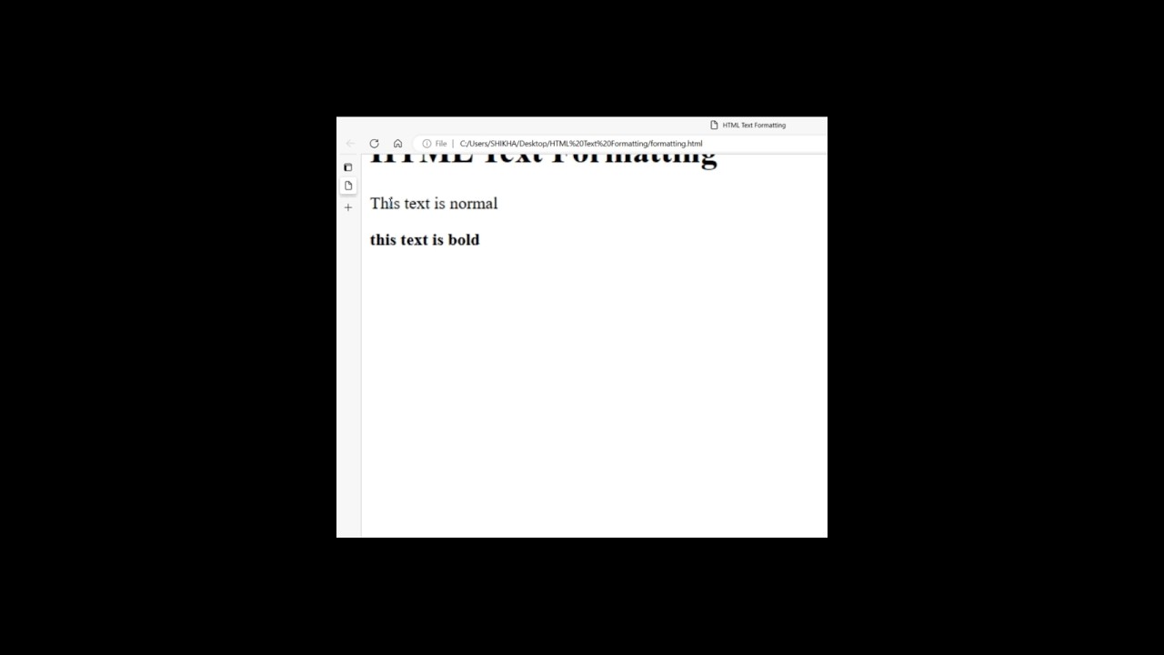 HTML Text Formatting| html tutorial for beginners part- 9 #youtube #shortvideo #shorts #html #share