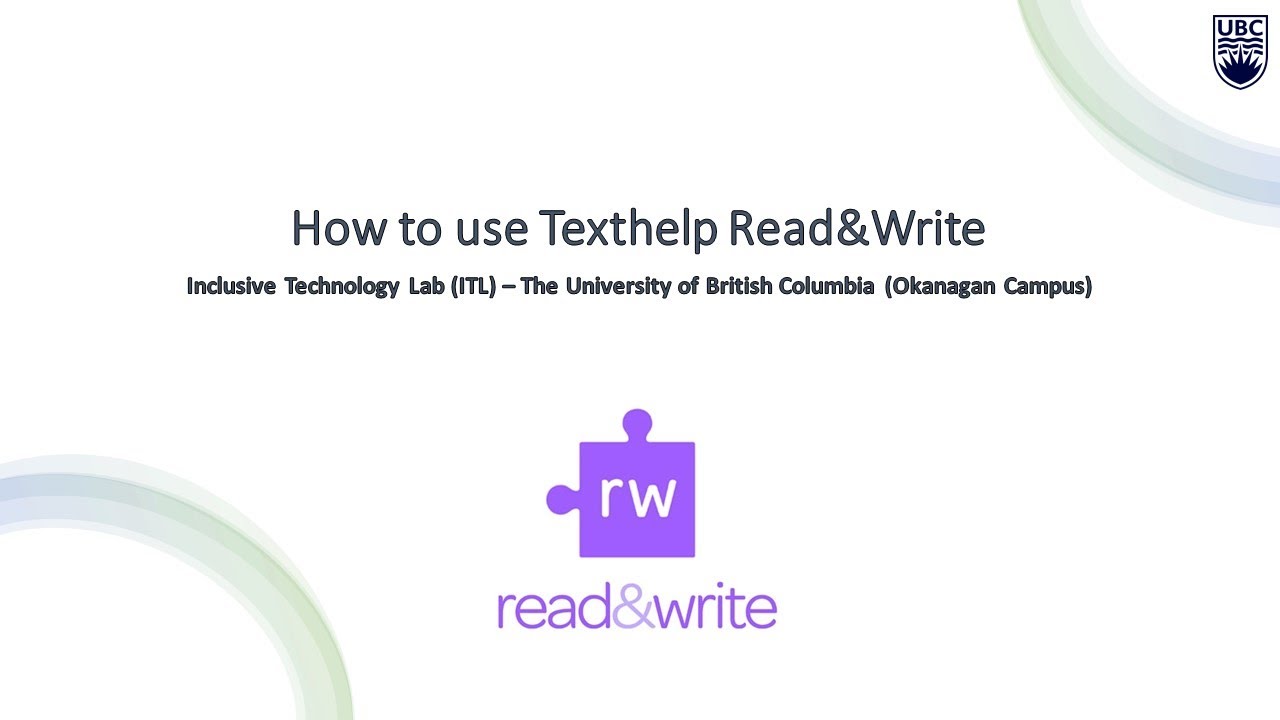 ReadWrite Walkthrough
