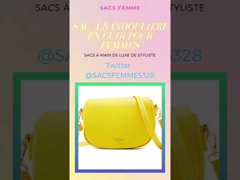 Sac à bandoulière en cuir pour femmes, sacs à main de luxe de styliste