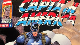 After marvel fired Liefeld, what becomes of Captain America?  Better but boring art? Uh oh