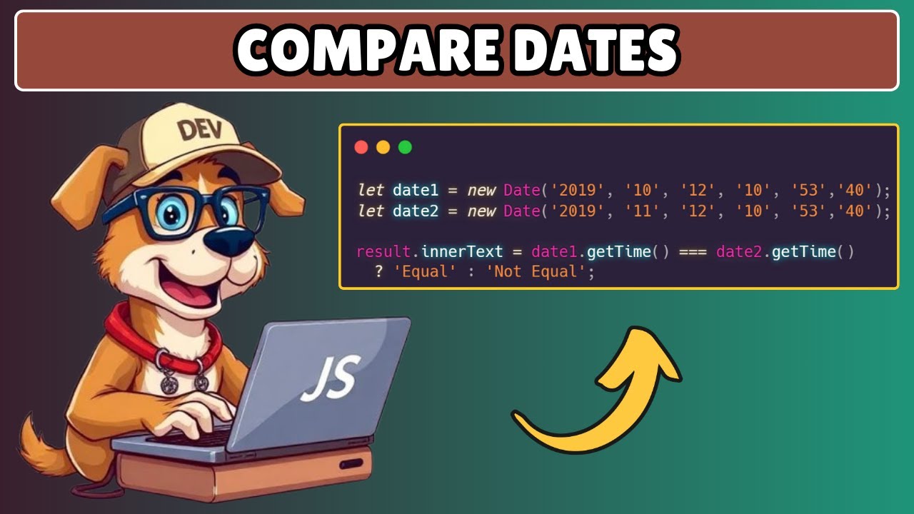 How to Compare Two Dates in Javascript