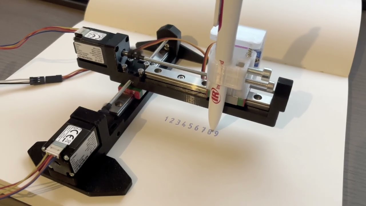 DIY mini CNC Pen Plotter with Arduino Nano