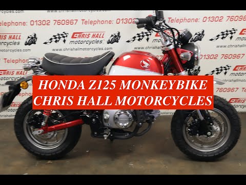 2020 Honda Z125 Monkey Bike for sale @chrishallmotorcycles Doncaster