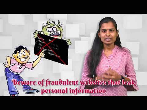 Fraudulent websites that leak personal information