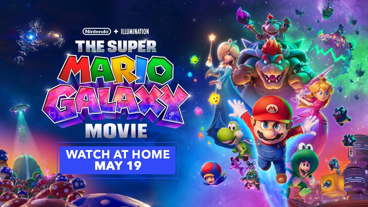 The Super Mario Galaxy Movie | Watch at Home May 19th
