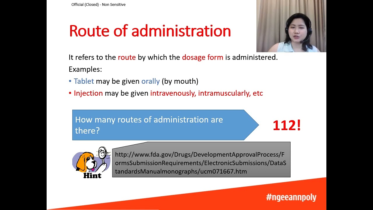 Topic 1a Introduction to Dosage Forms Part 1