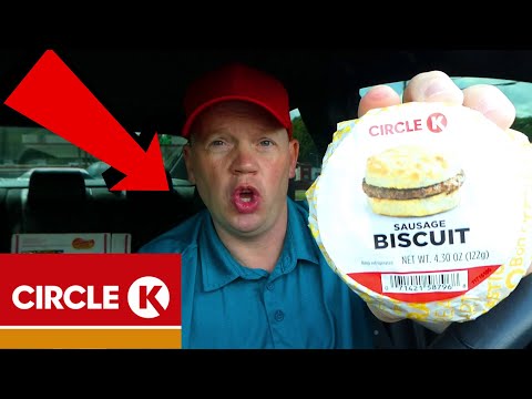 Circle K Sausage Biscuit (Reed Reviews)