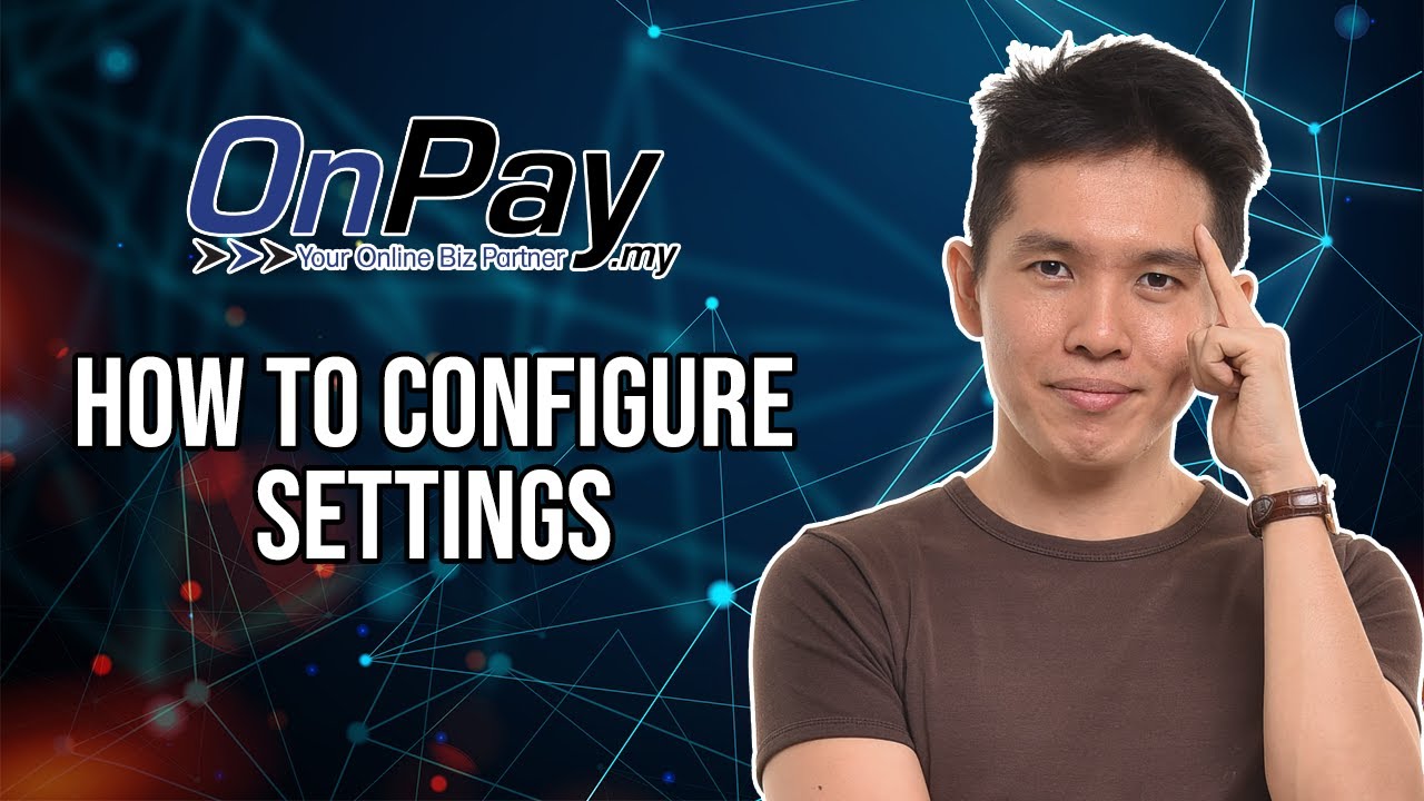 Onpay - How To Configure Settings