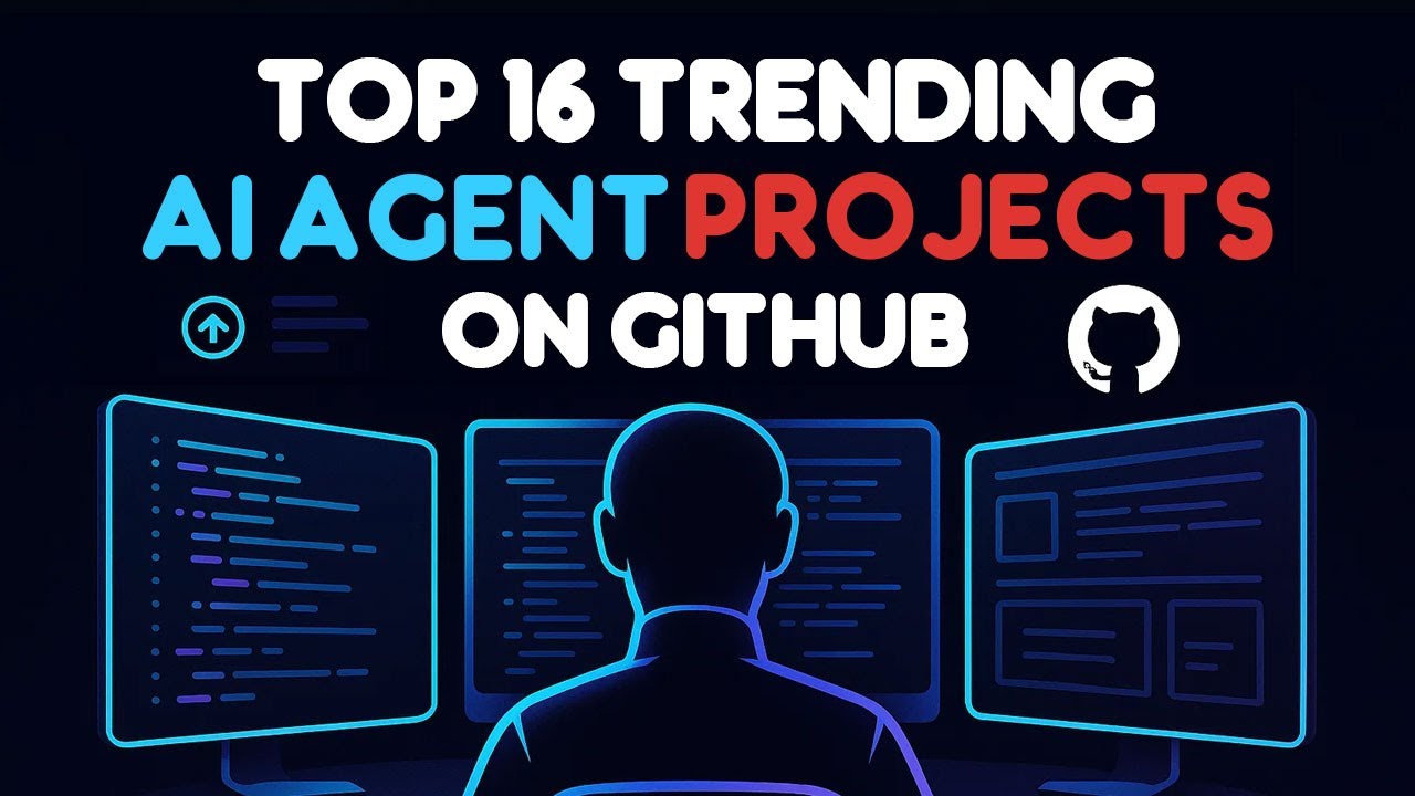 16 Trending AI Agent Projects on GitHub: sim, Astron, Code2Video, mcp-use, ART, AutoAgent, CrewAI