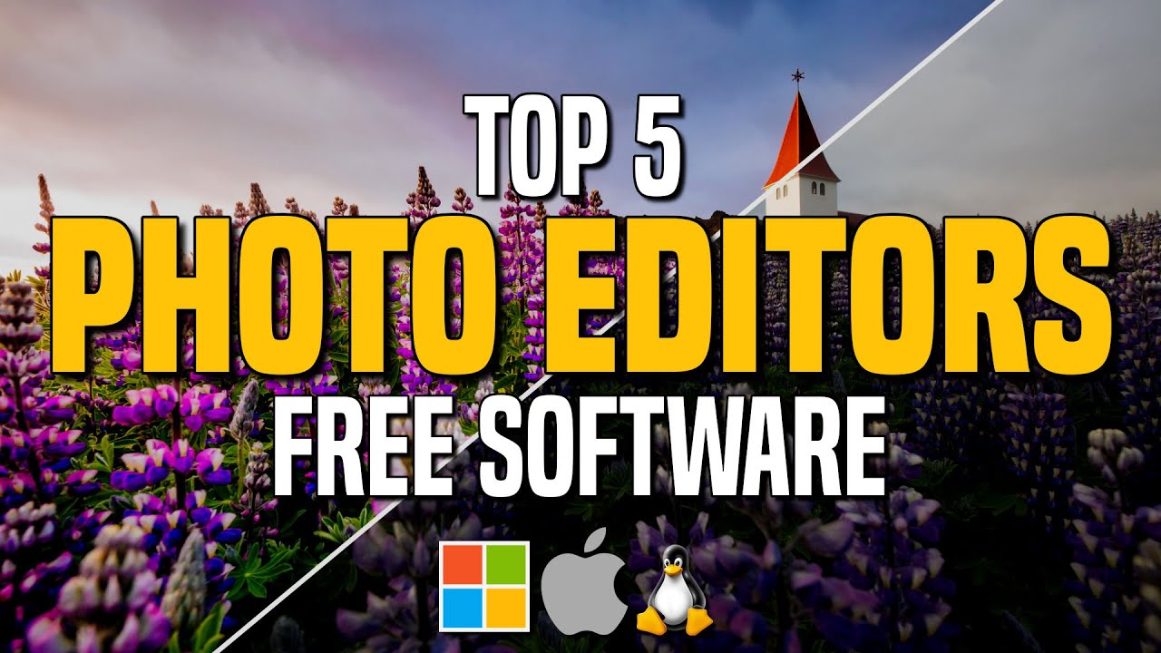 Top 5 Best FREE PHOTO EDITING Software