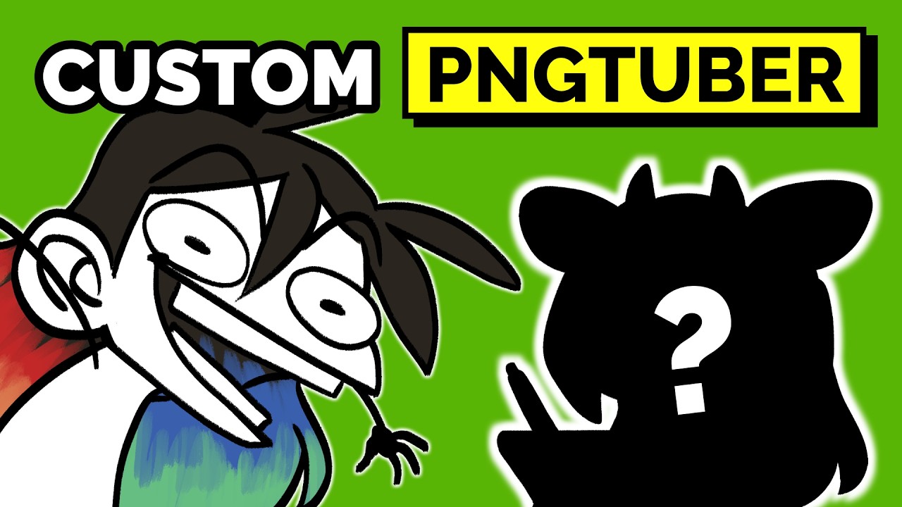 👉 PNGTuber Drawing Tutorial for Beginners 🎨 Create an Avatar + Set Up in Veadotube Mini