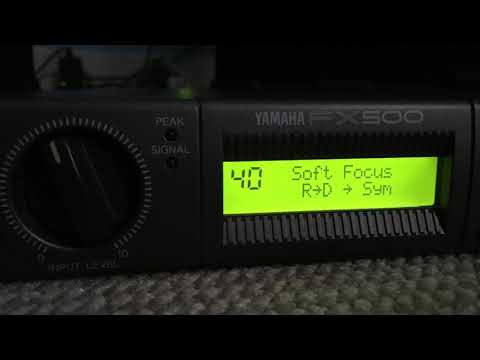 Yamaha FX-500 Multi-Effects Half-Rack Unit | Legendary | Reverb