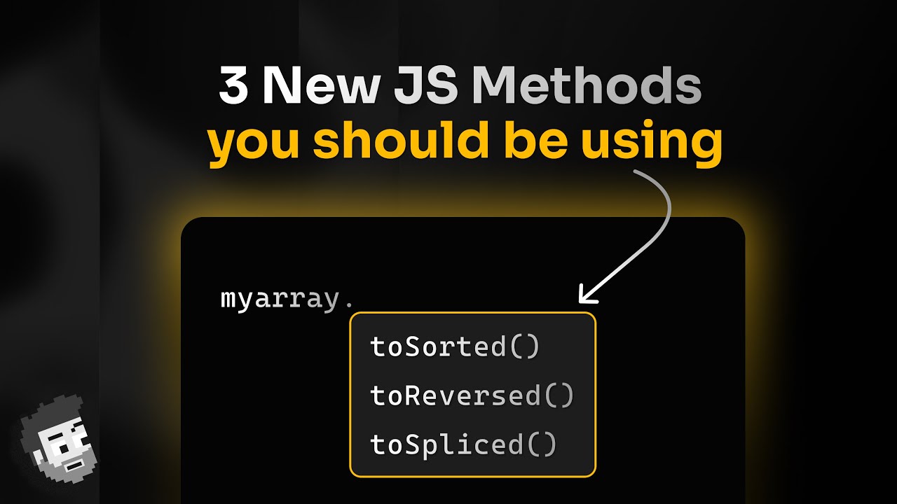 New JS array methods!