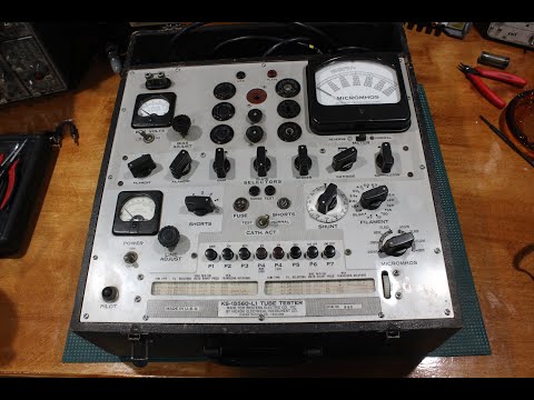 Tube Tester Repair and Testing (Hickok Circuit) Western Electric KS-15560-L1