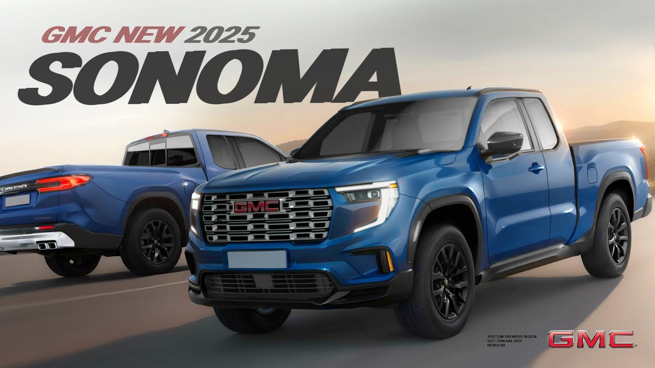 All-New 2025 GMC S-15 Sonoma Truck Wants to Digitally Attack the Ford ...