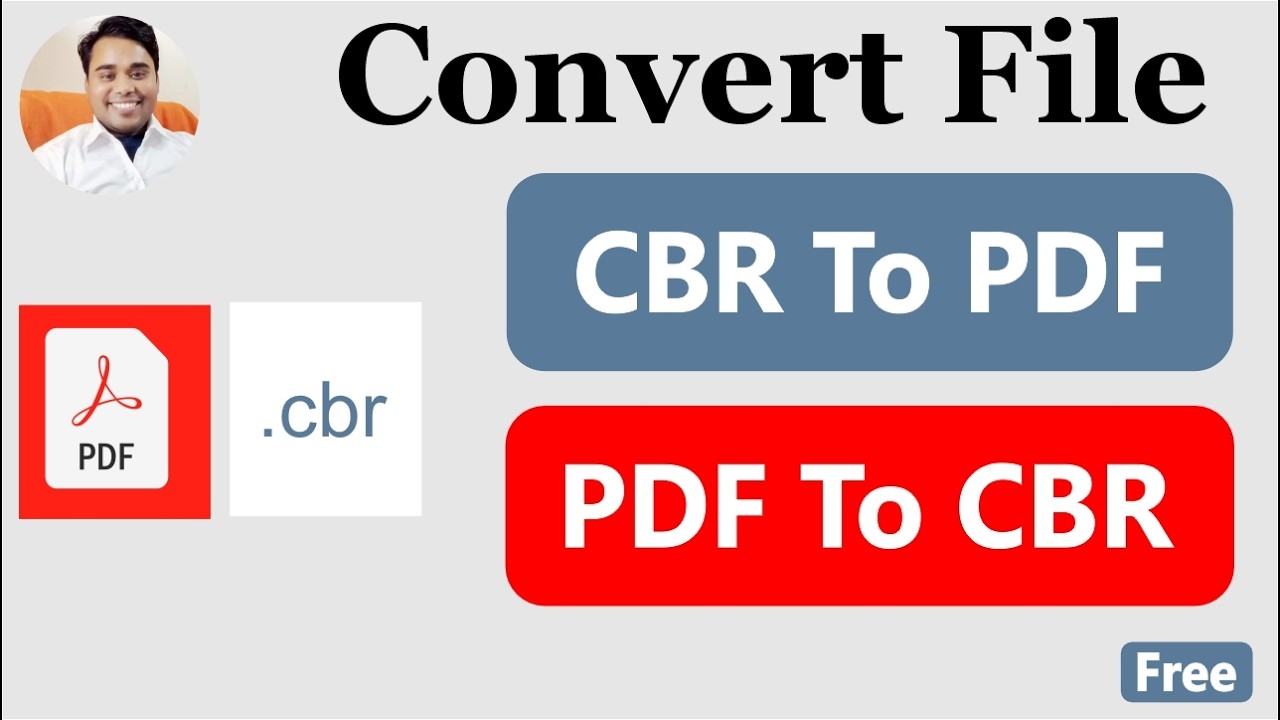 Convert PDF To CBR File | Convert CBR File To PDF File | CBR File Convert Tools