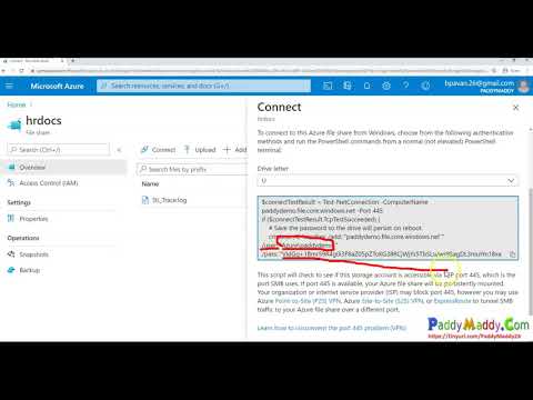 Azure FILE Share Explained with DEMO Step by step Tutorial