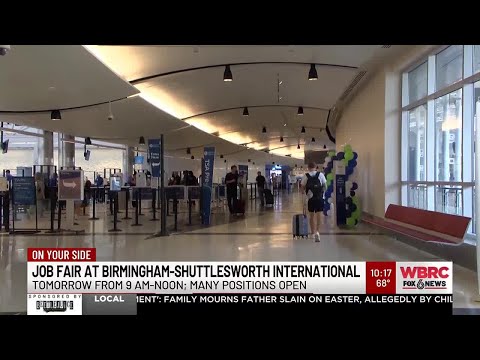 Job fair at Birmingham-Shuttlesworth International Airport