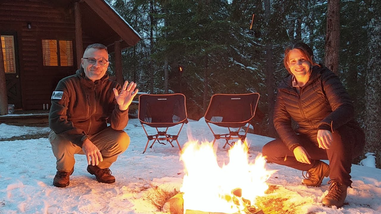 Our ADK getaway - Old Forge Camping Resort ❄️🦌