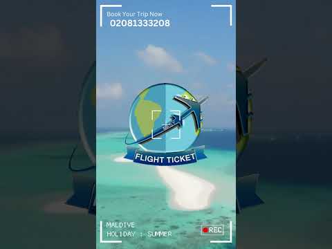 Easy flight ticket ltd Maldives trip.