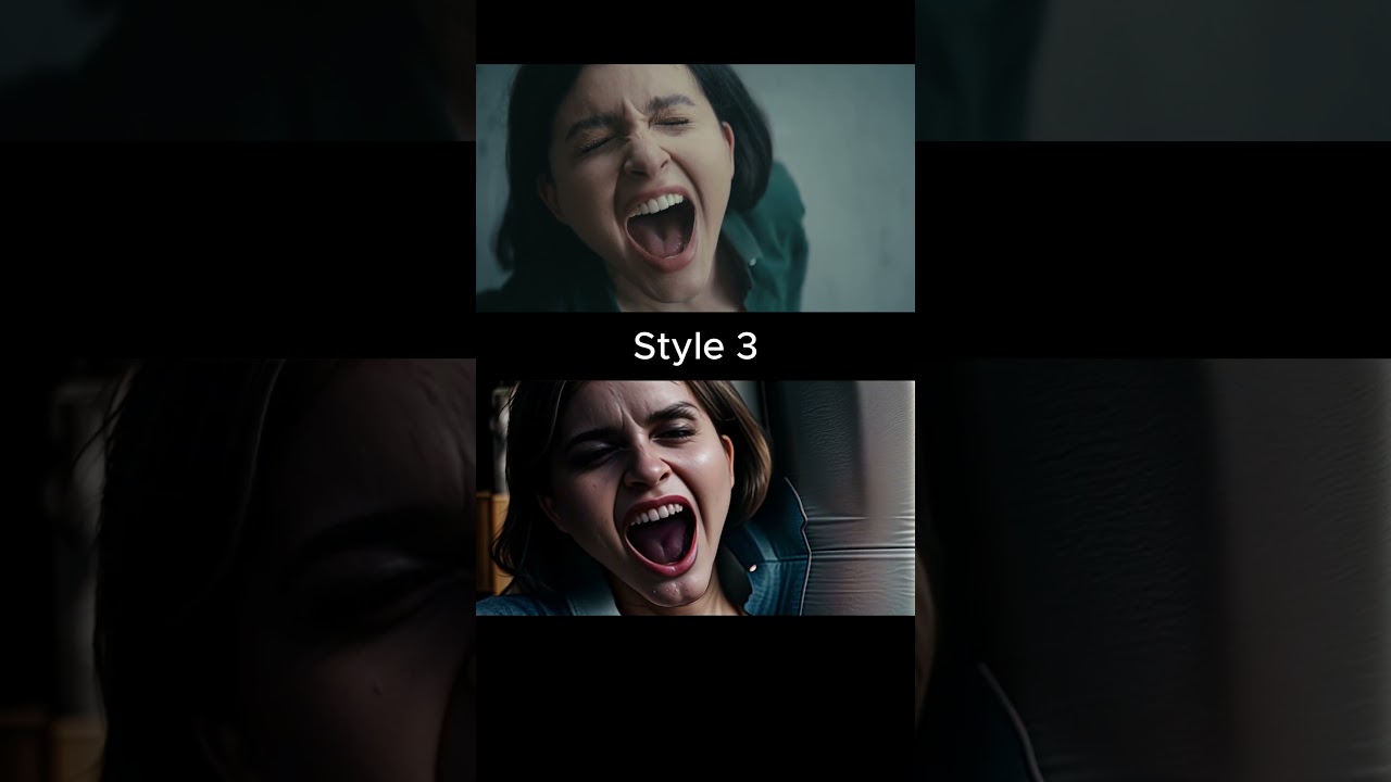 AI Animation - Facial Expression Generated Via Stable Diffusion