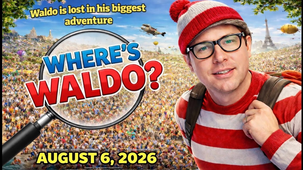 Official- NEW Where is Waldo movie coming in summer of 2026! ￼