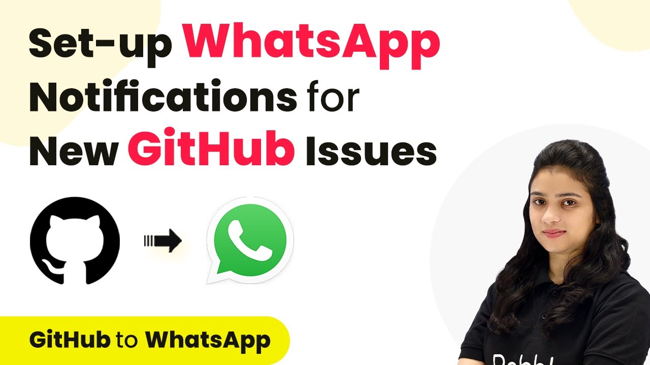 How to Get Notified on WhatsApp for New GitHub Issue | GitHub WhatsApp Integration