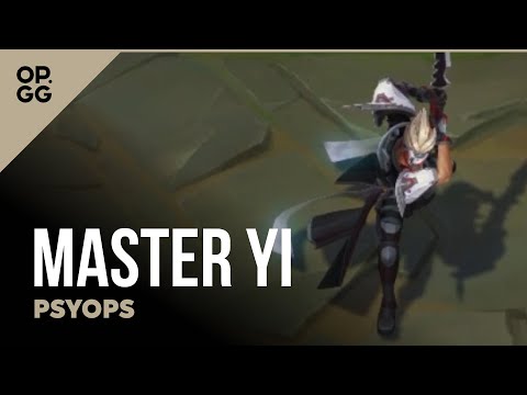 Master Yi skins