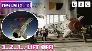 Learn English through Video Britain's FIRST SPACE ROCKET Launches from ...