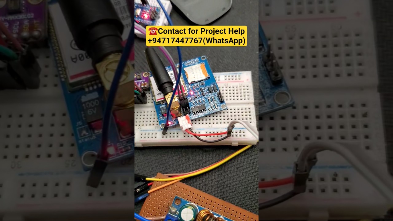 Arduino SIM900 GSM Module Project | Arduino GSM Module Tutorial | Send SMS Using Arduino | SIM800