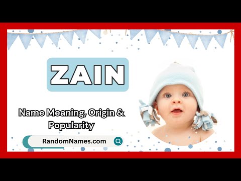 Zain - Baby Boy Name Meaning, Origin & Popularity - RandomNames.com