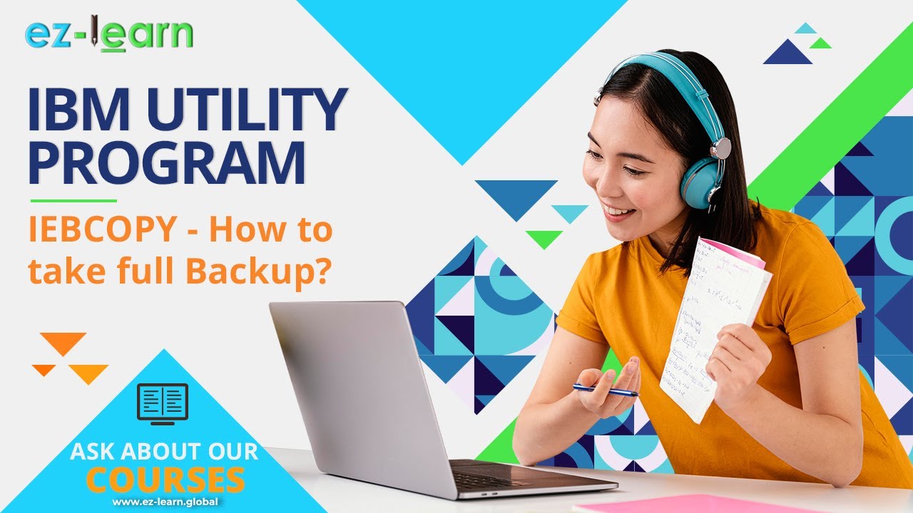 IBM Utility Program - IEBCOPY (JCL explaining copying all members from one PDS to other)