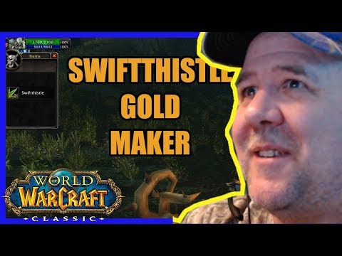 Wow Classic New Gold farm Swiftthistle Herb Farm Rags to Riches