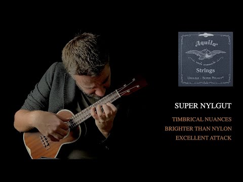 Aquila Baritone Ukulele Nylgut Set iMuso