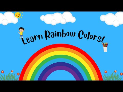 โLearn Rainbow Colors for Kids ๐ | Fun & Easy Color Names!โ