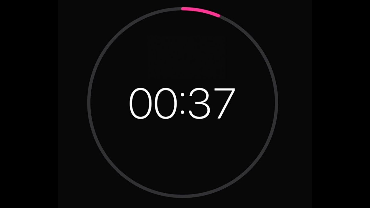 37 SECOND COUNTDOWN TIMER-YouTube
