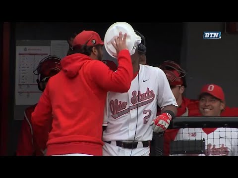 The Best Dugout Antics from the B1G Baseball Tournament