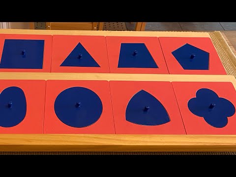 Montessori Language-Metal Insets Lesson