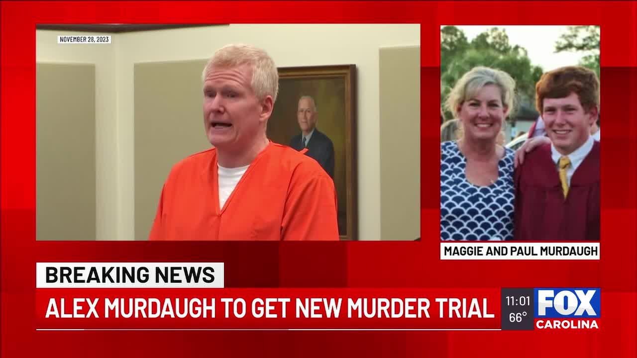 Alex Murdaugh to be re-tried for murder of wife, son