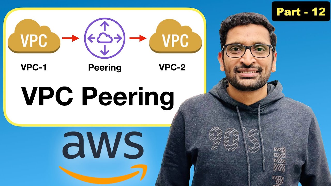 AWS VPC Peering - Step By Step Tutorial (Part-12) | #aws #vpc #devops #cloud #programming #coding