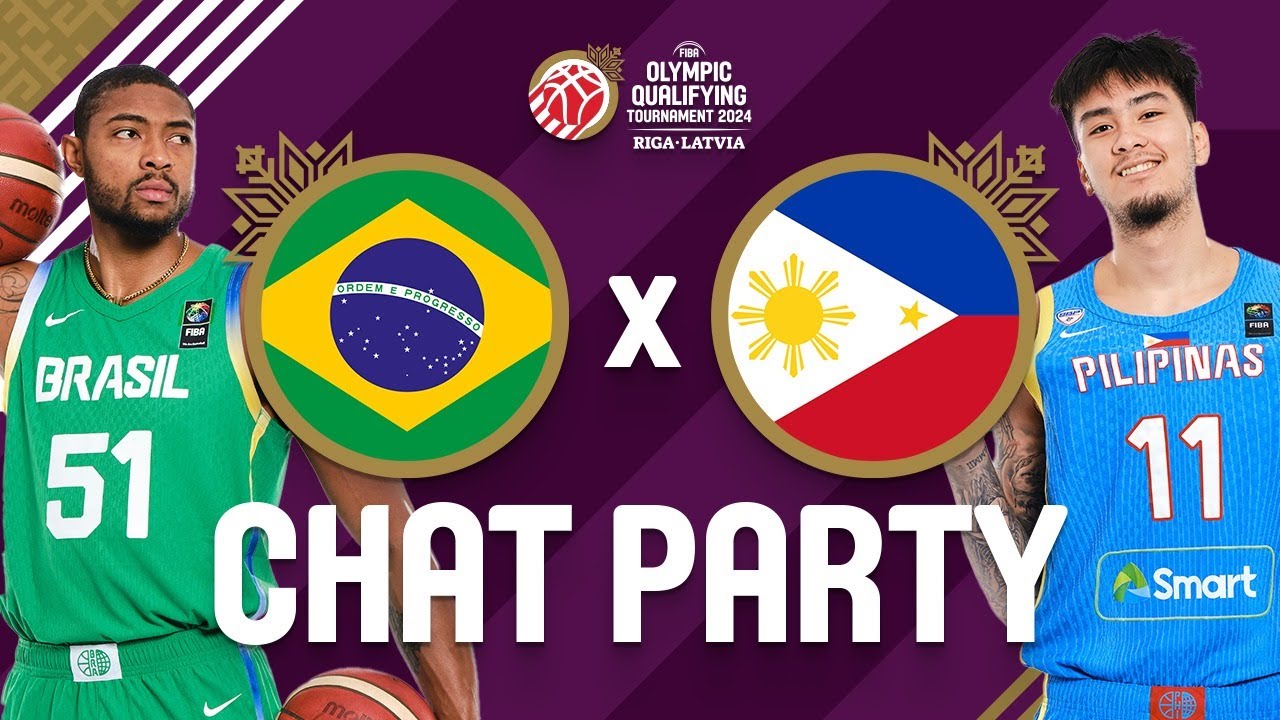 Brazil vs Philippines - Semi-Finals - FIBA Olympic Qualifying ...